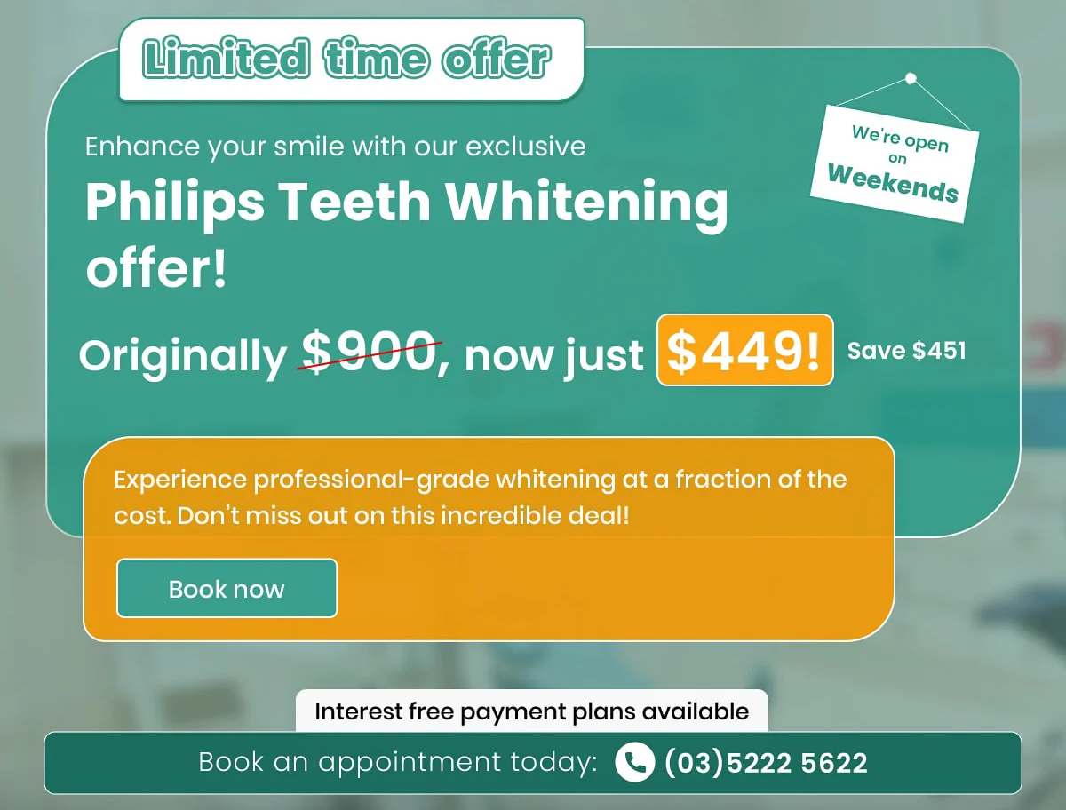 Promotion - Bright Smiles Dental | Your Trusted Dental Care in Geelong